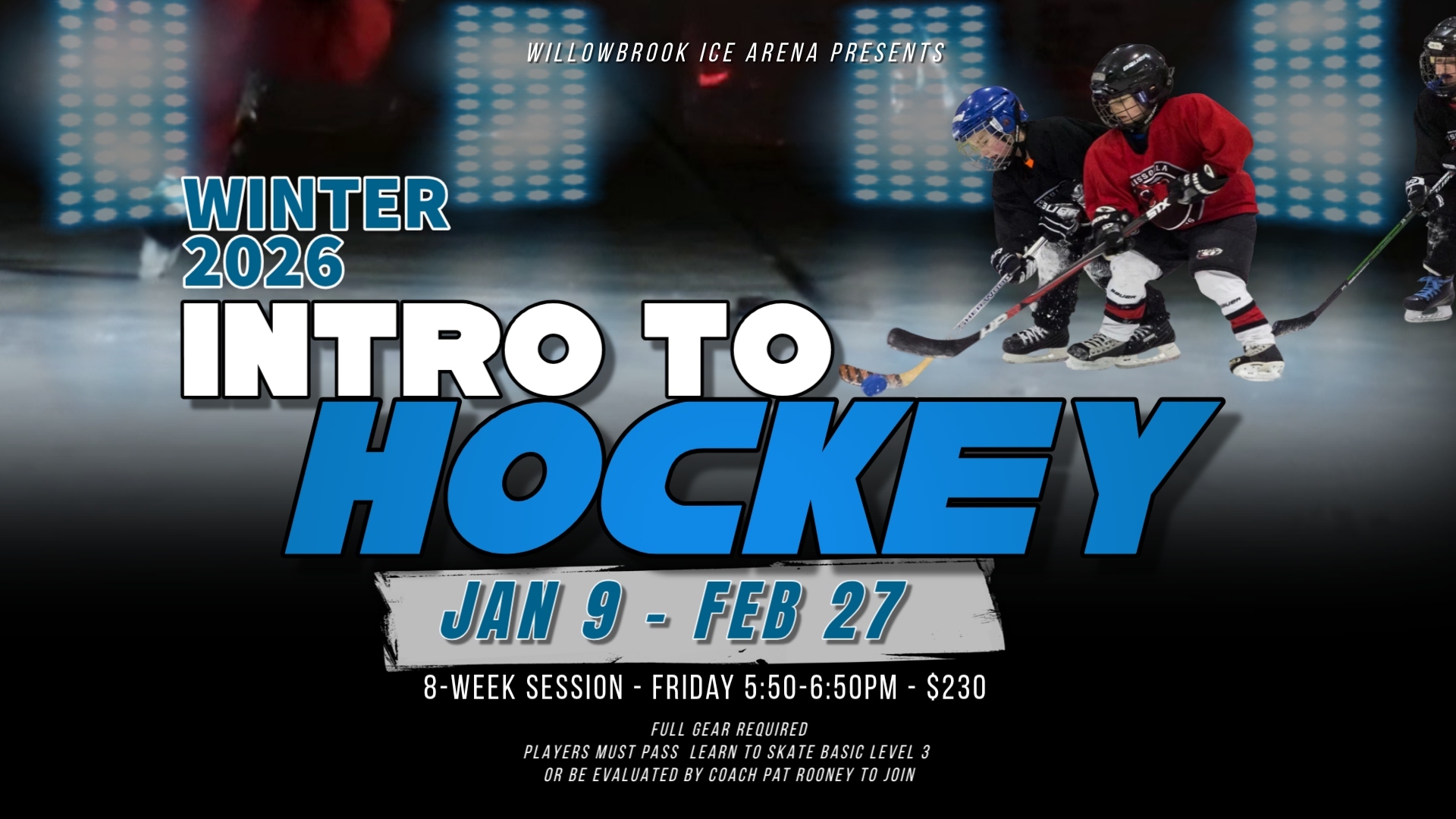 Willowbrook Youth Hockey Program | Willowbrook Ice Arena